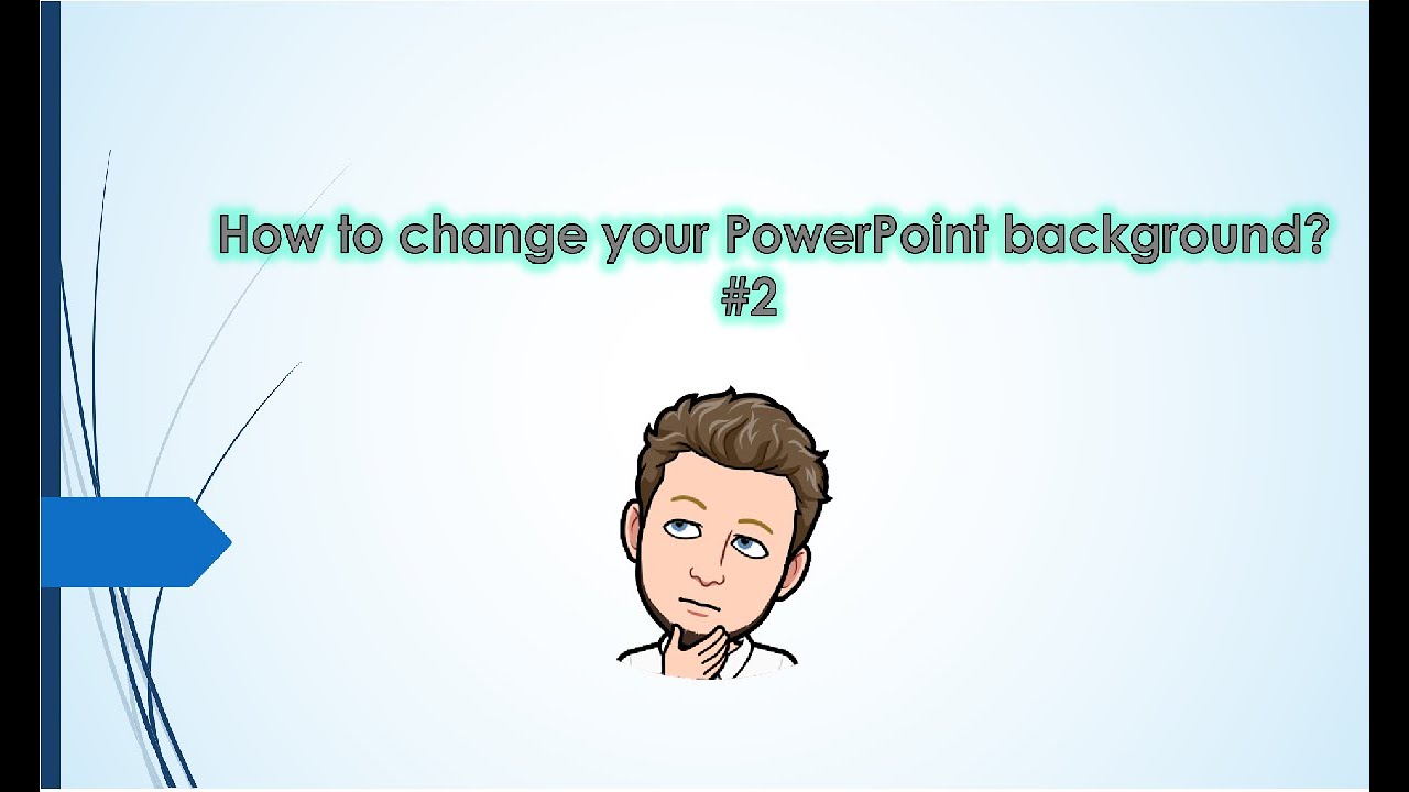 How to change your PPT background 2 - YouTube