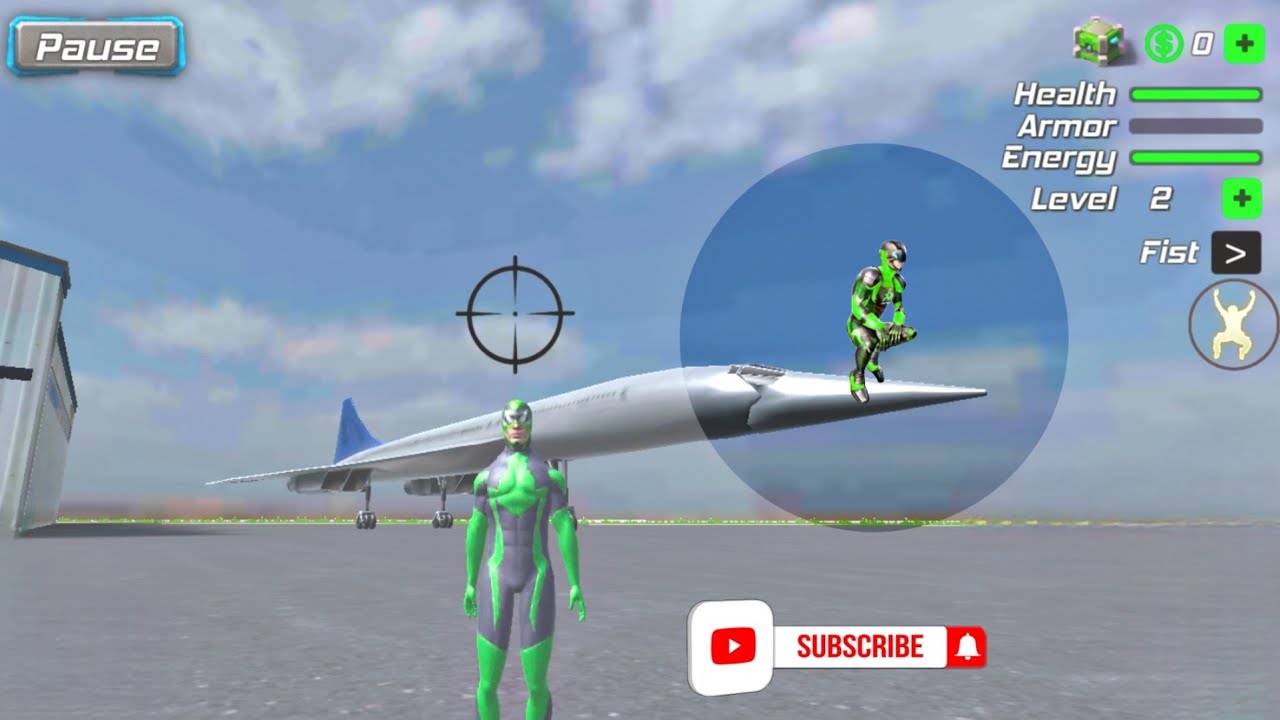 FROG HERO PART 7 || Rope Frog Ninja Hero Car Vegas || Open world ...