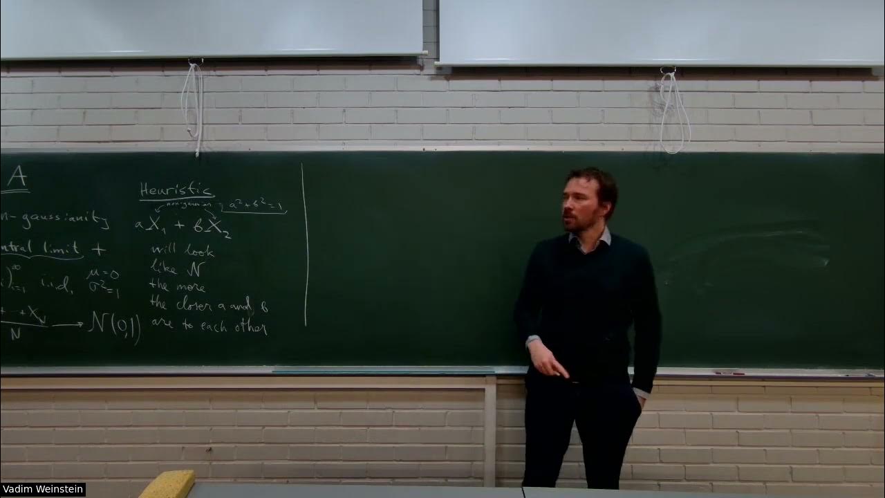 MFML2024 Lecture 11 ICA (recap), Universal Approximation Theorem - YouTube