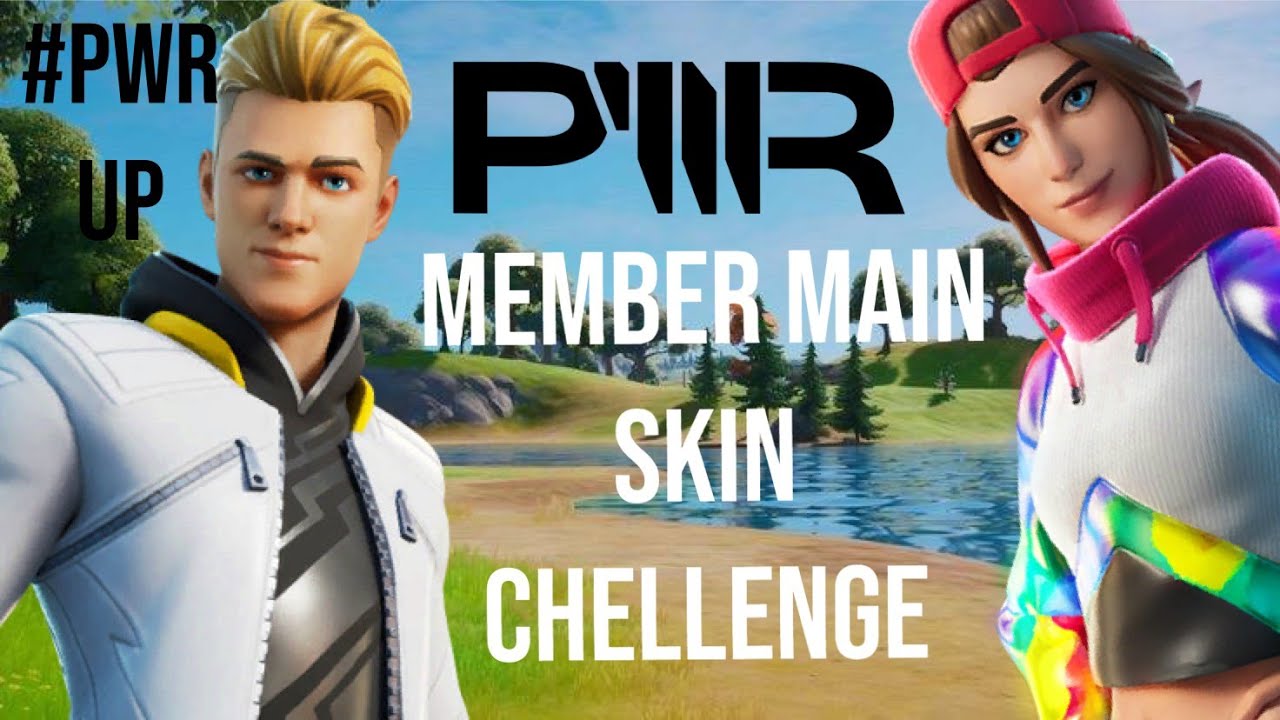PWR member main skin chellenge. - YouTube