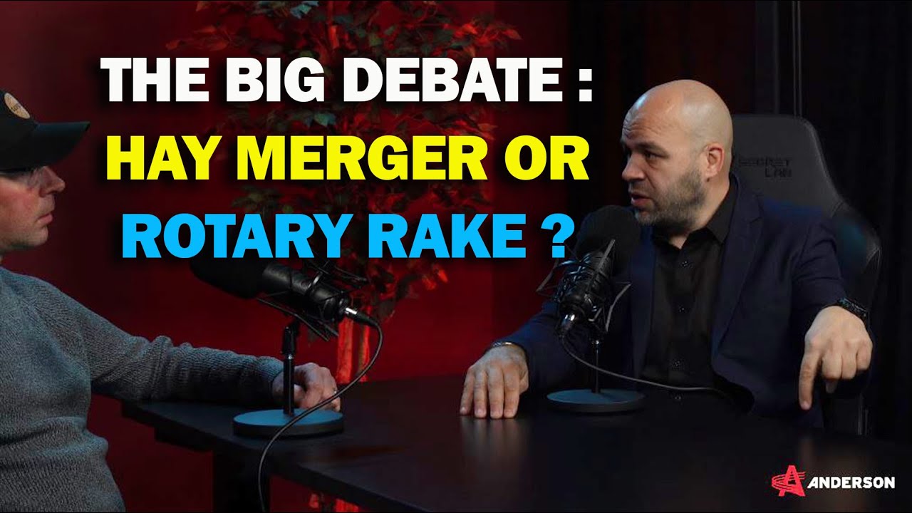 Episode 3: Hay merger vs rotary rakes, which is best? - YouTube