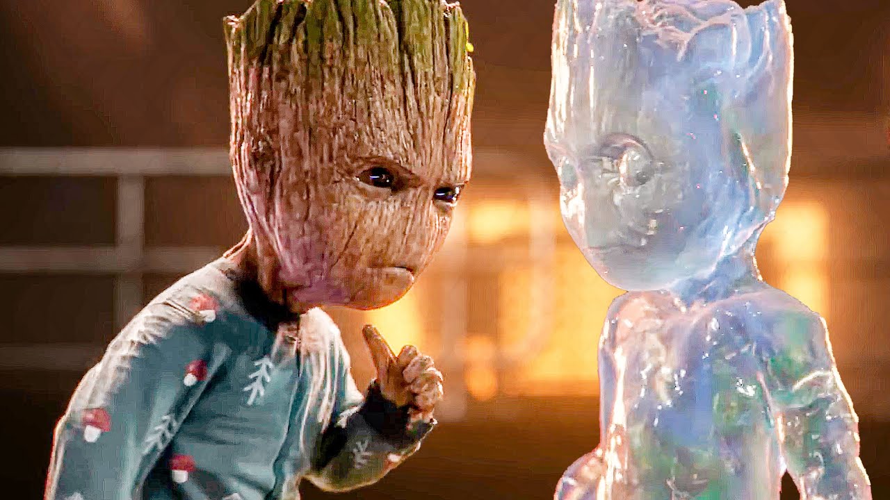 I AM GROOT - Groot vs Goo Groot Dance Off (2022) - YouTube