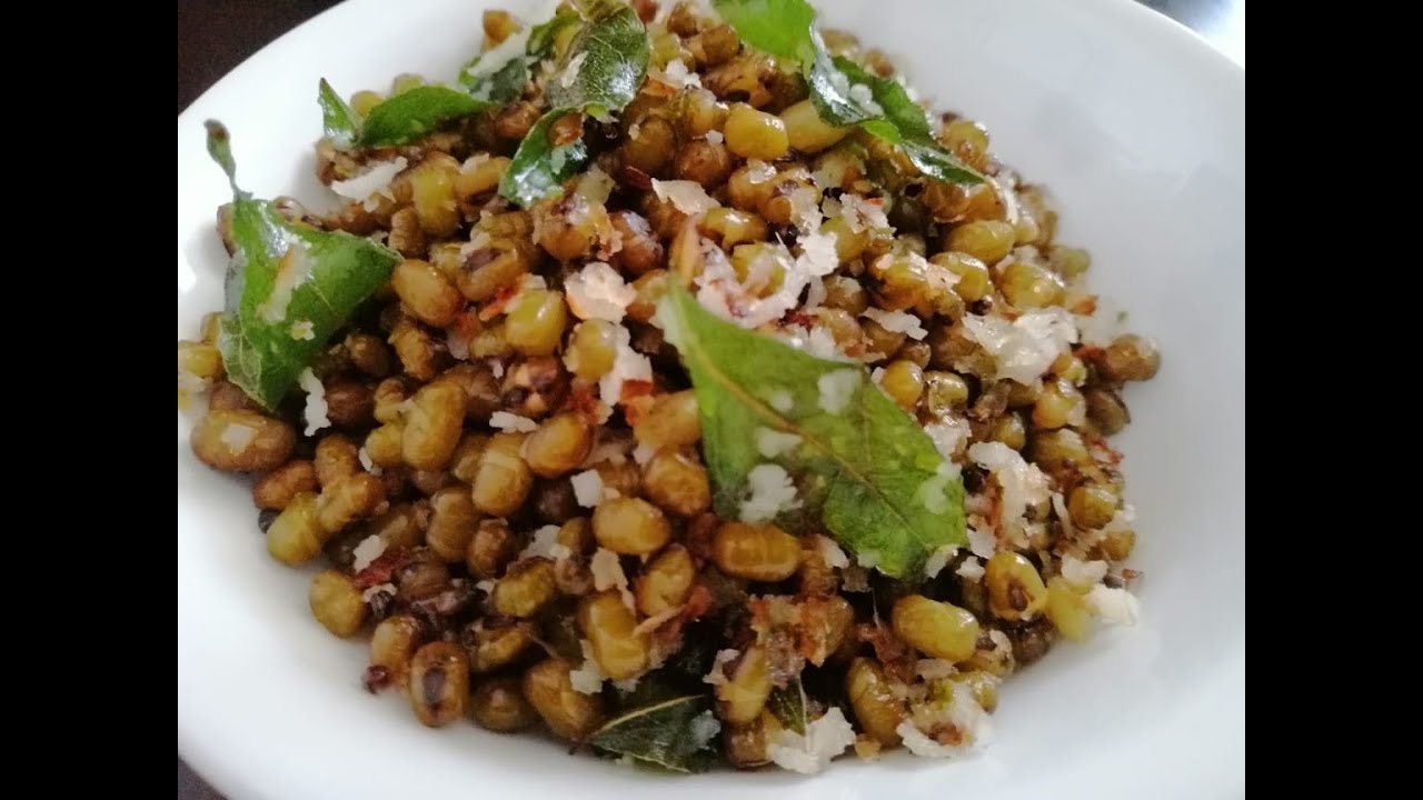 Navarathri Special Recipee Green Gram sundal/ pacha payiru sundal ...