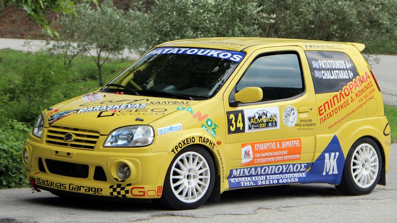 Πατατούκος - Χαλαστάρας | Suzuki Ignis Sport - Rally Almyros 2017 - YouTube