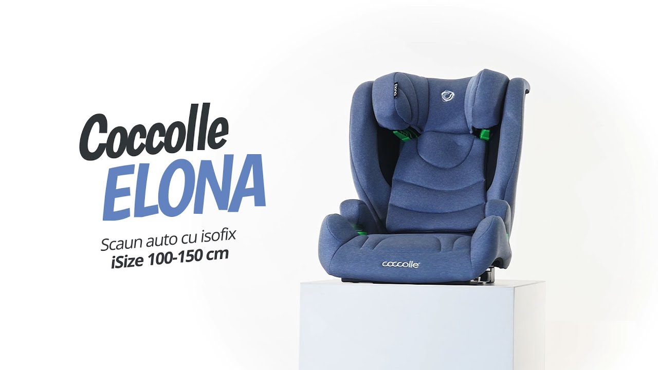 Scaun auto cu isofix, iSize 100-150 cm Coccolle Elona - smart-baby.ro ...