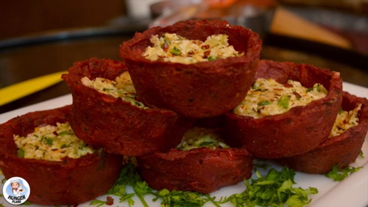 Red Velvet Kebab Cups | Veg Kebab Recipe | Easy Vegetable Kebab Recipe ...