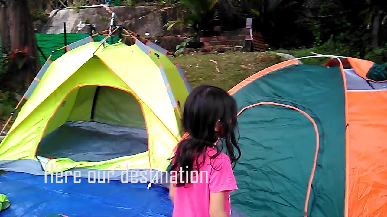 Camping Penang Relaxing Hill Campsite - YouTube