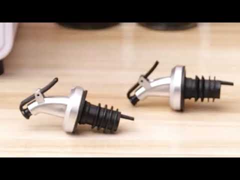 Oil Nozzle Bottle Stopper Push Type Mouth Soy Sauce Bottle Head Condiments Bottle Dispenser AS809
