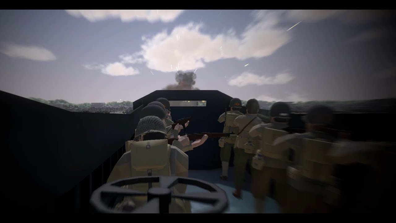 Ravenfield Normandy Invasion (D day beach landing) - YouTube