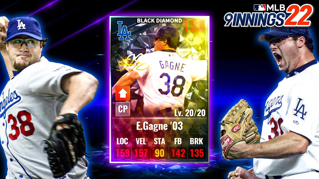 BLACK DIAMOND SIG ERIC GAGNE! - MLB 9 Innings 22 - YouTube