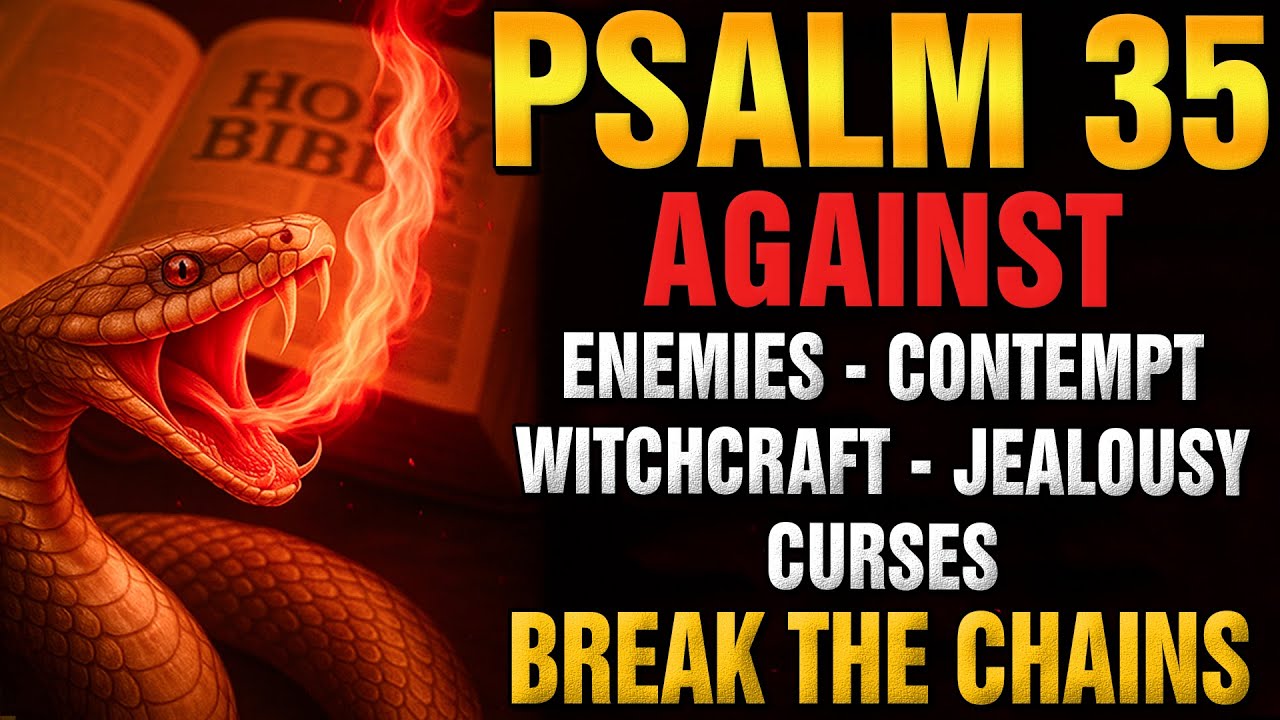 🔥 Psalm 35 to Destroy Spells, Enemies And Every Evil Work - YouTube