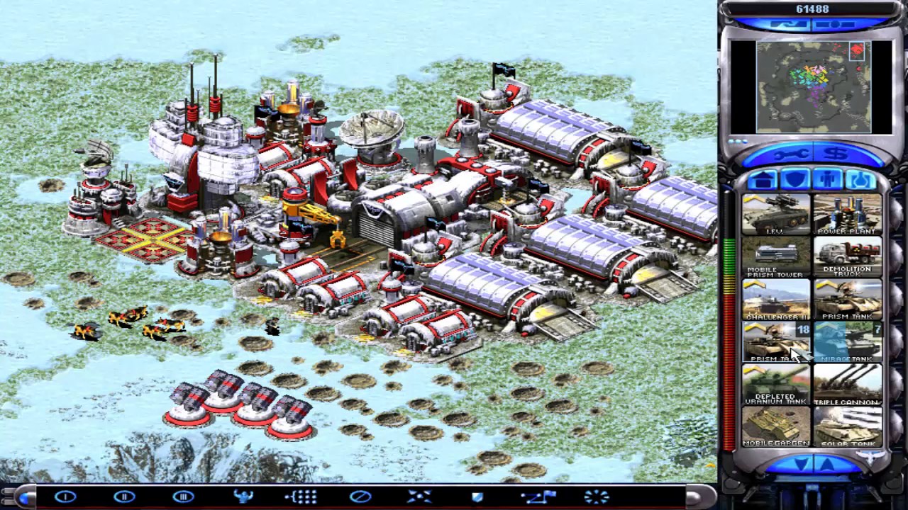 Red Alert 2 [1 vs 7] Easy To Win Gameplay #4 Land Rush - YouTube