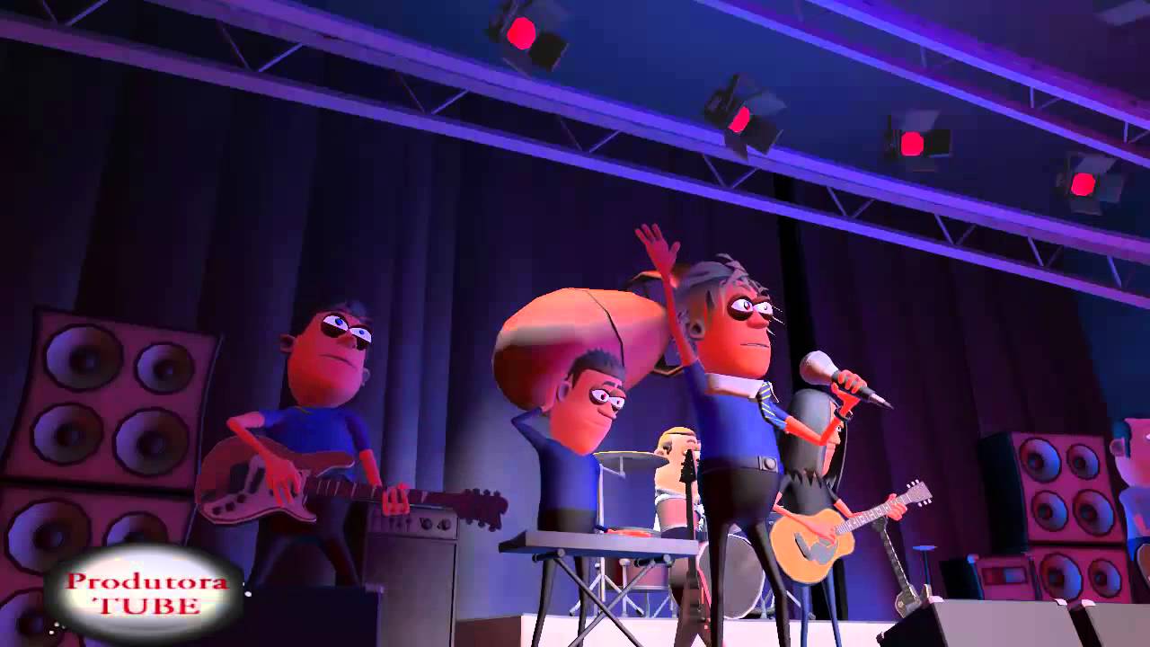 Coldplay - In My Place | desenho animado | Produtora TUBE - YouTube