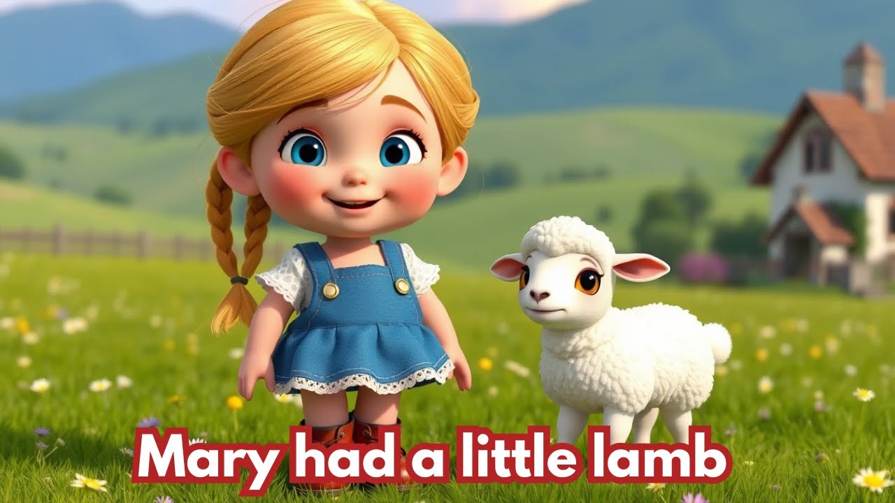 Mary Had a Little Lamp #childrensrhymes #nurseryrhymes # ...