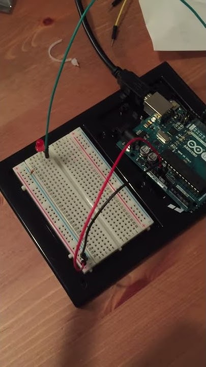 Arduino First Project - Blinking Light - YouTube