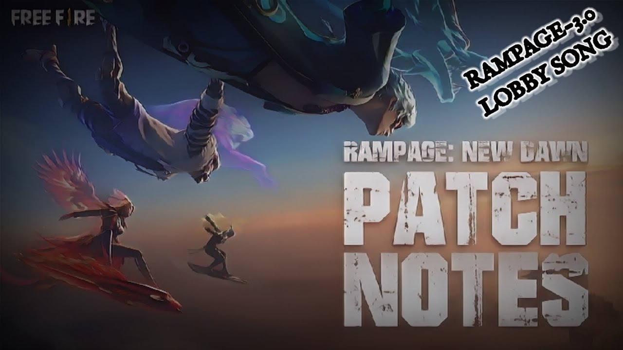 FREE FIRE 🔥 RAMPAGE - 3.0 LOBBY SONG - 2021 🎸 - YouTube