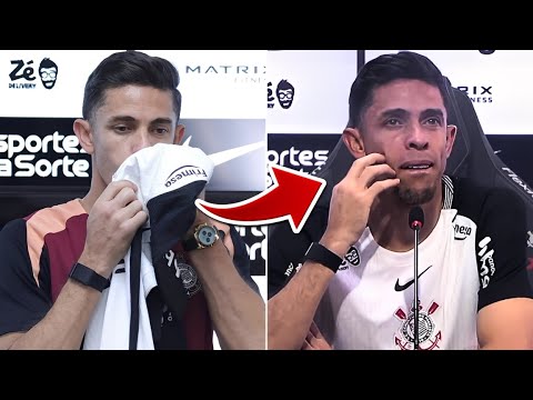 EMOCIONANTE! OLHA O QUE O GABRIEL PAULISTA FALOU NA COLETIVA DE APRESENTAÇÃO DO  CORINTHIANS