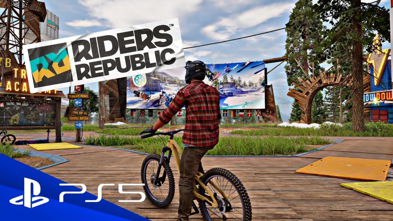 Riders Republic: Trail Riding with the Enduro Bike on PS5 Gameplay ...