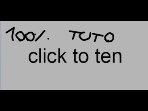 [Guide 100%] Jeu: "click to ten" - YouTube