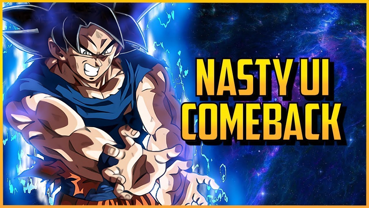 Crazy UI Goku Comeback [Dragon Ball FighterZ] - YouTube
