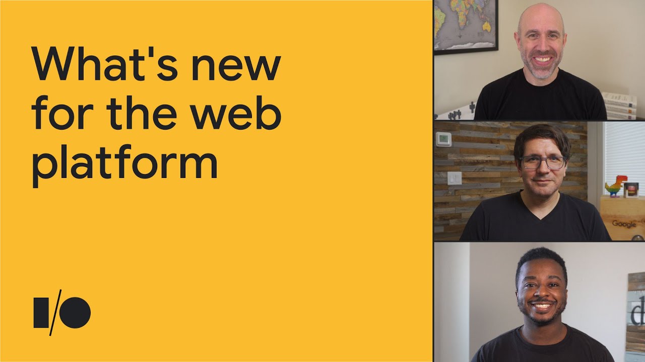What's new for the web platform | Keynote - YouTube