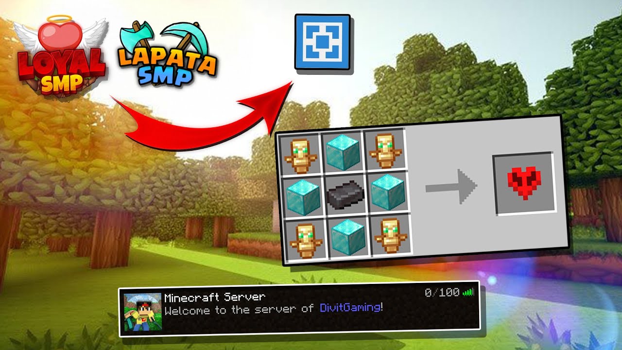 Make Heart & Revive Beacon in Lifesteal SMP Like Loyal SMP & Lapata SMP ...