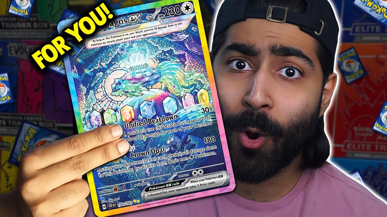 CAN WE PULL THE BEST STELLAR CROWN POKEMON CARDS FOR YOU ?! - YouTube
