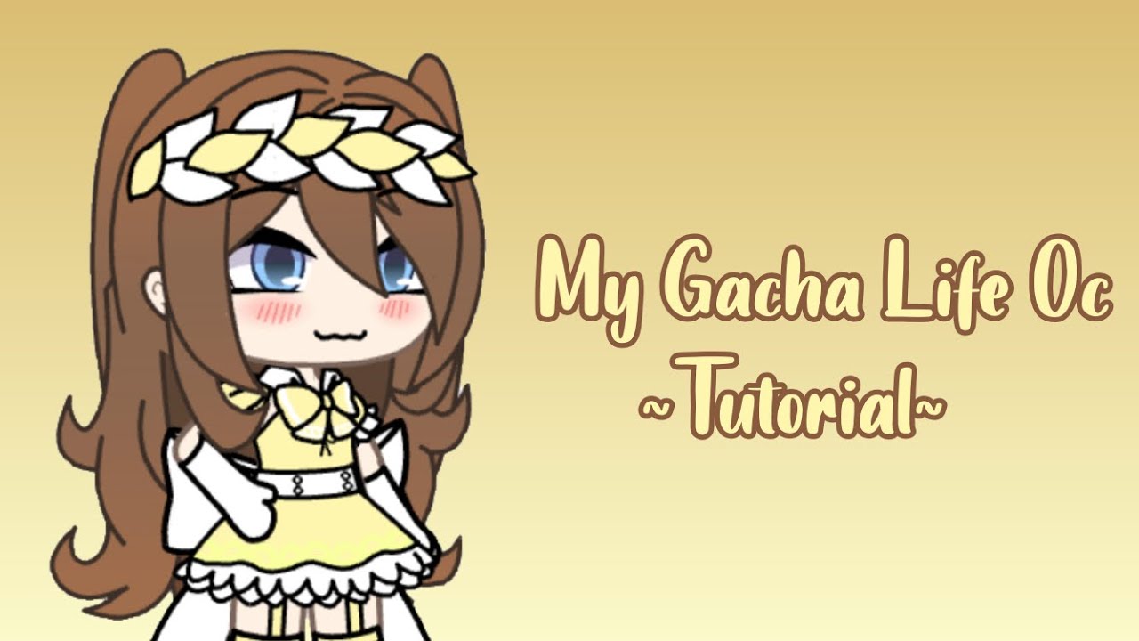 How to make my Gacha Life Oc - YouTube