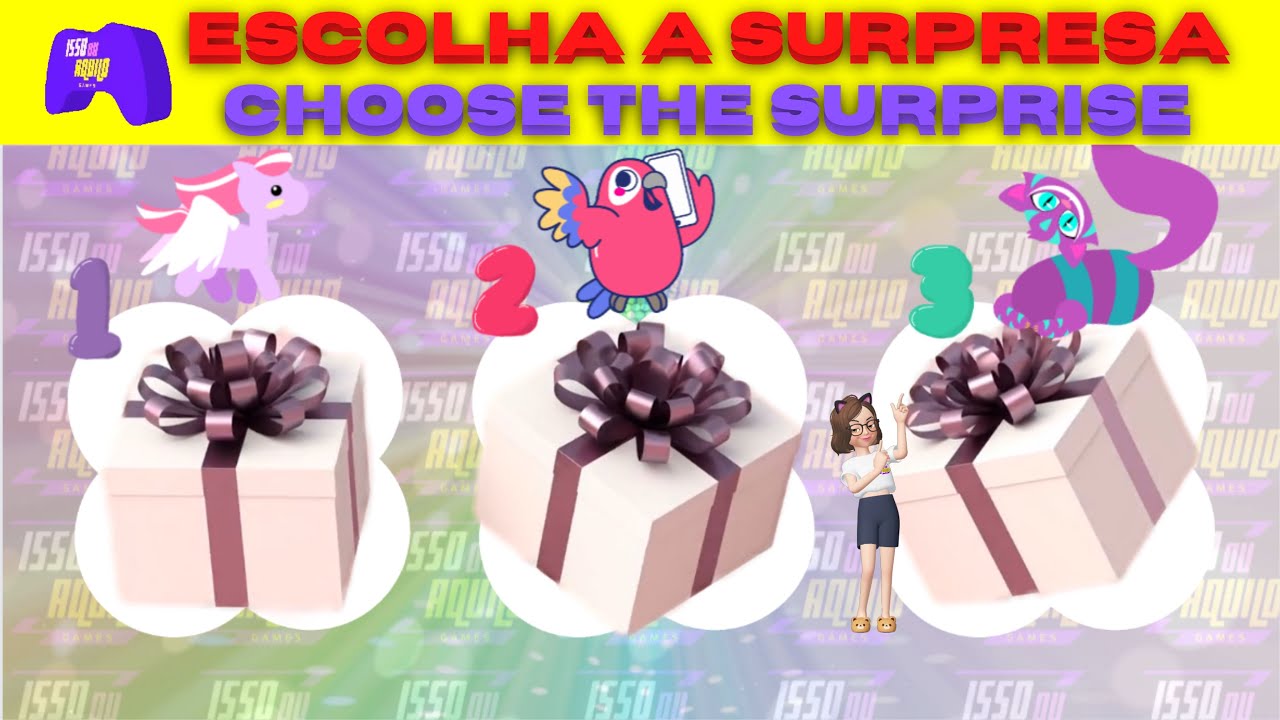 TUDO ROSA🌸ESCOLHA SUA SURPRESA MUNDO ROSA🎁🎁ELIGE TU REGALO🎁🎁CHOOSE YOUR ...