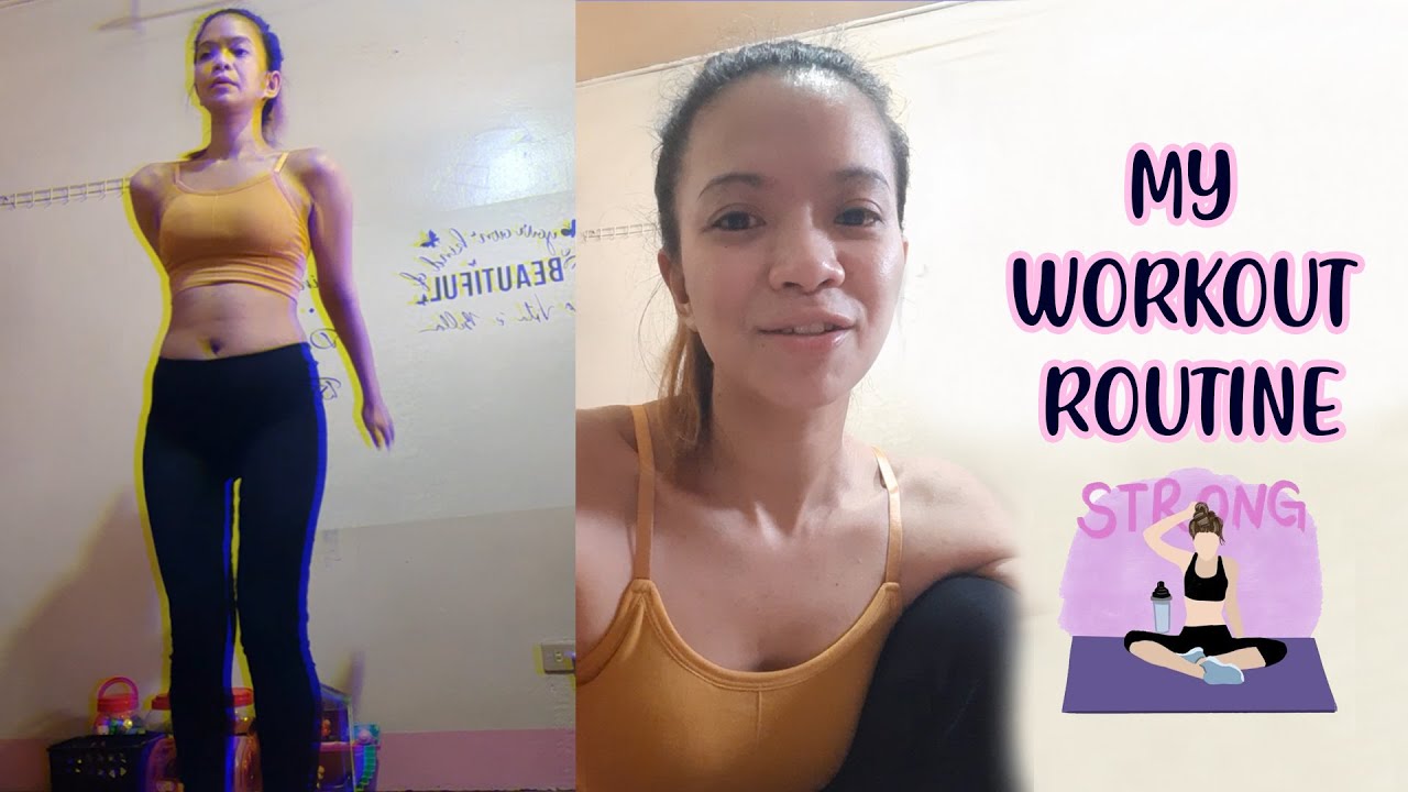 MY WORKOUT ROUTINE - YouTube