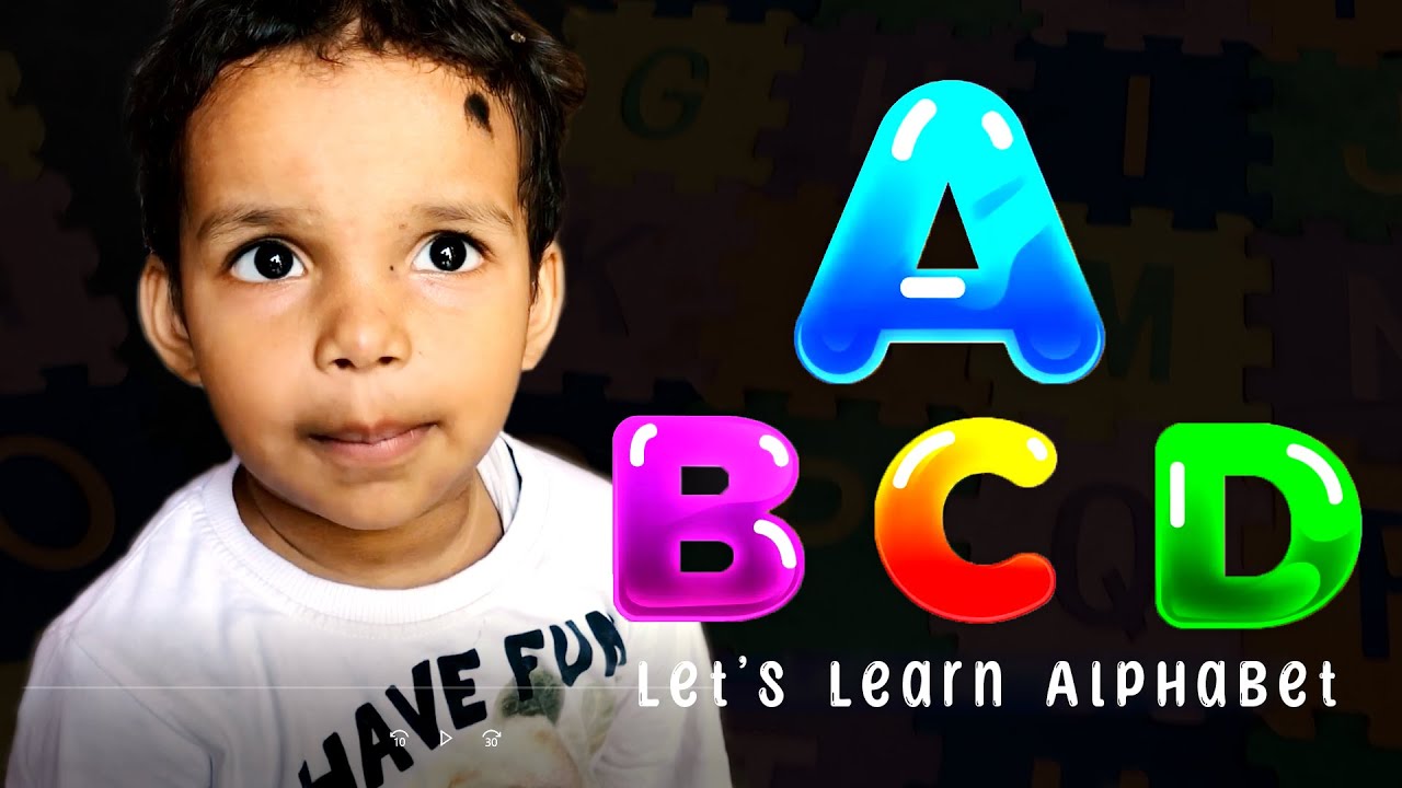 ABCD Let's Learn Alphabet Song | Nursery Rhymes and Kids Songs for ...