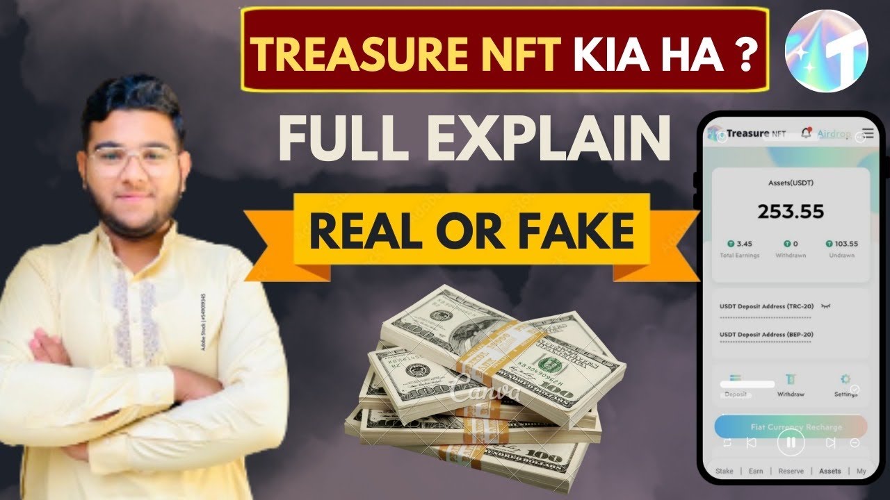 Treasure NFT Real Or fake | Full explain treasure nft | withdrawal ...
