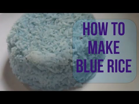 Magic Blue Rice / How to Cook / BLUE TERNATE FLOWER / Indigenous ...
