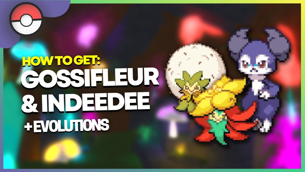 How To Get Gossifleur And Indeedee + Evolutions In PBF! | Pokemon Brick ...
