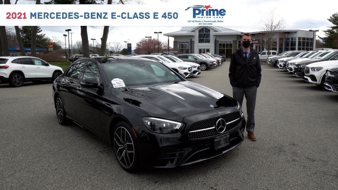 2021 Mercedes-Benz E-Class E 450 | Video tour with Spencer - YouTube