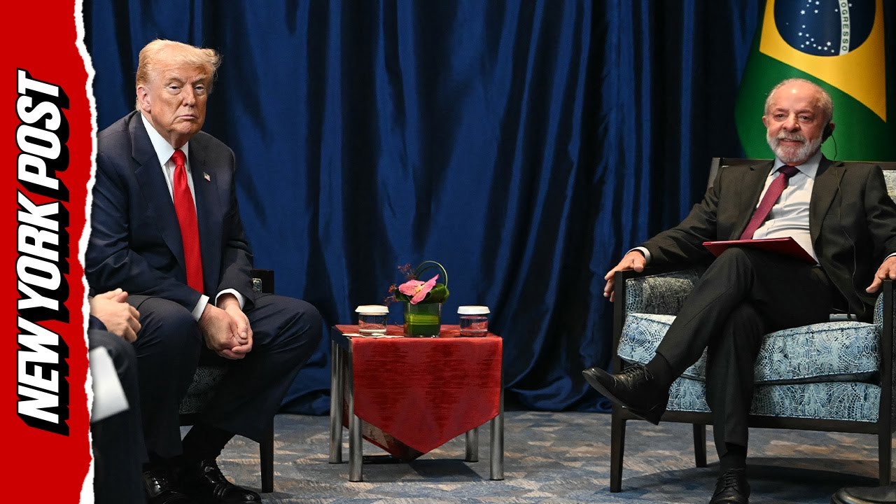 President Trump Meets With Brazilian President Lula Da Silva Ahead of ...