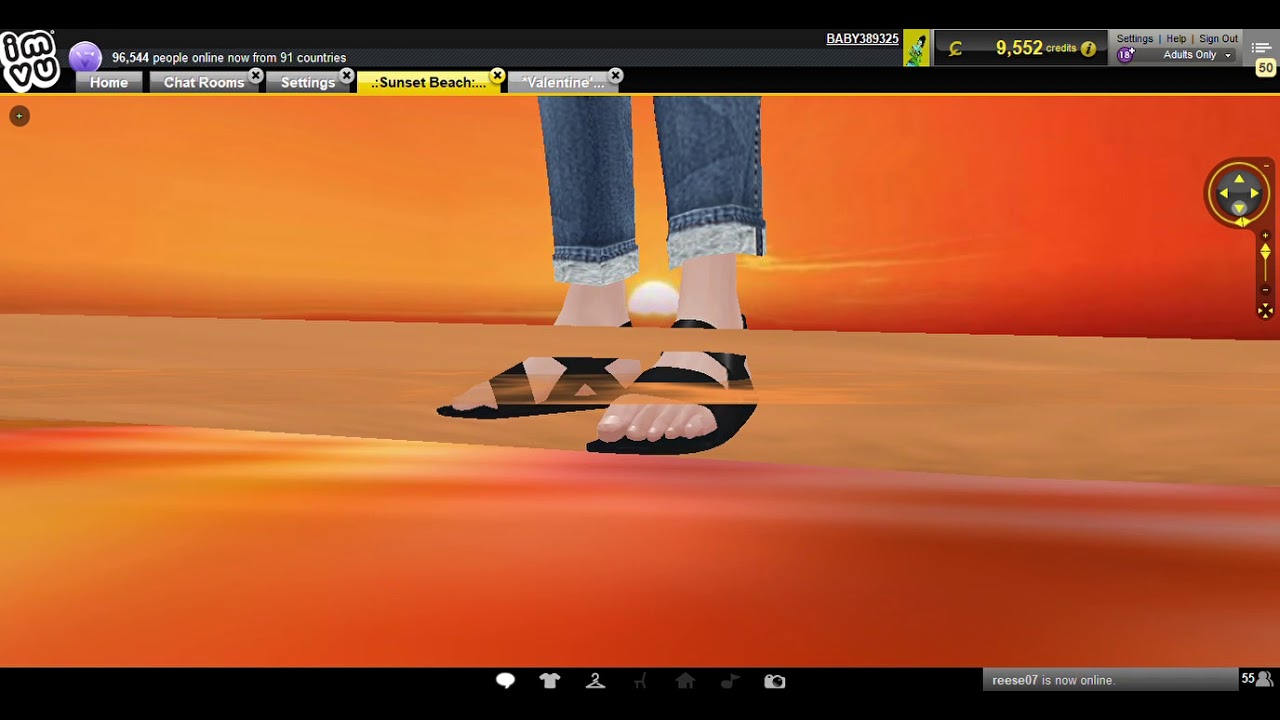 sunset imvu(2) - YouTube