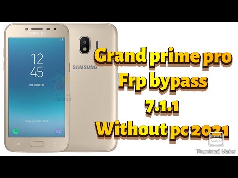 Samsung grand prime pro SM-J250 FRP/Google Account Lock Bypass Android 7.1.1