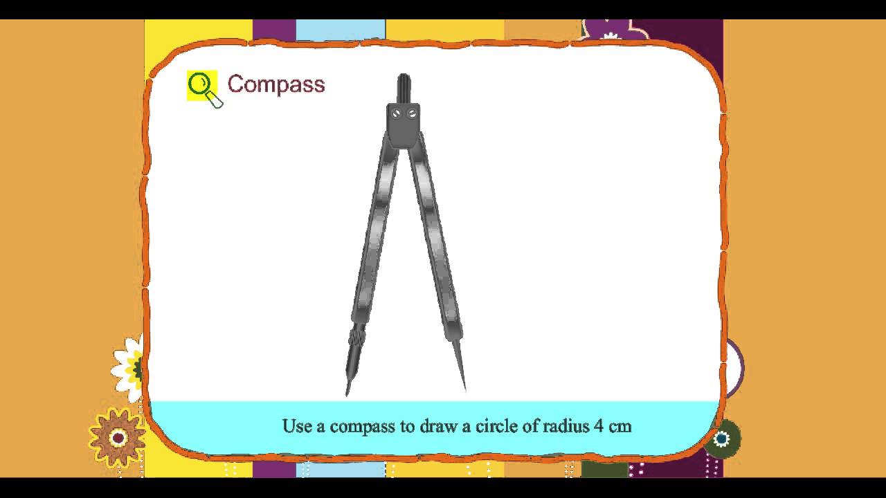 Explore Math Class 4, Unit 12, 10 Compass - YouTube