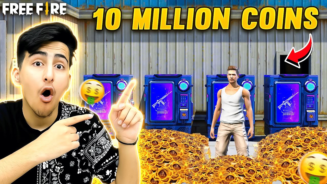 10M FF Coins In Free Fire😍😱World Record Coins - Garena Free Fire - YouTube