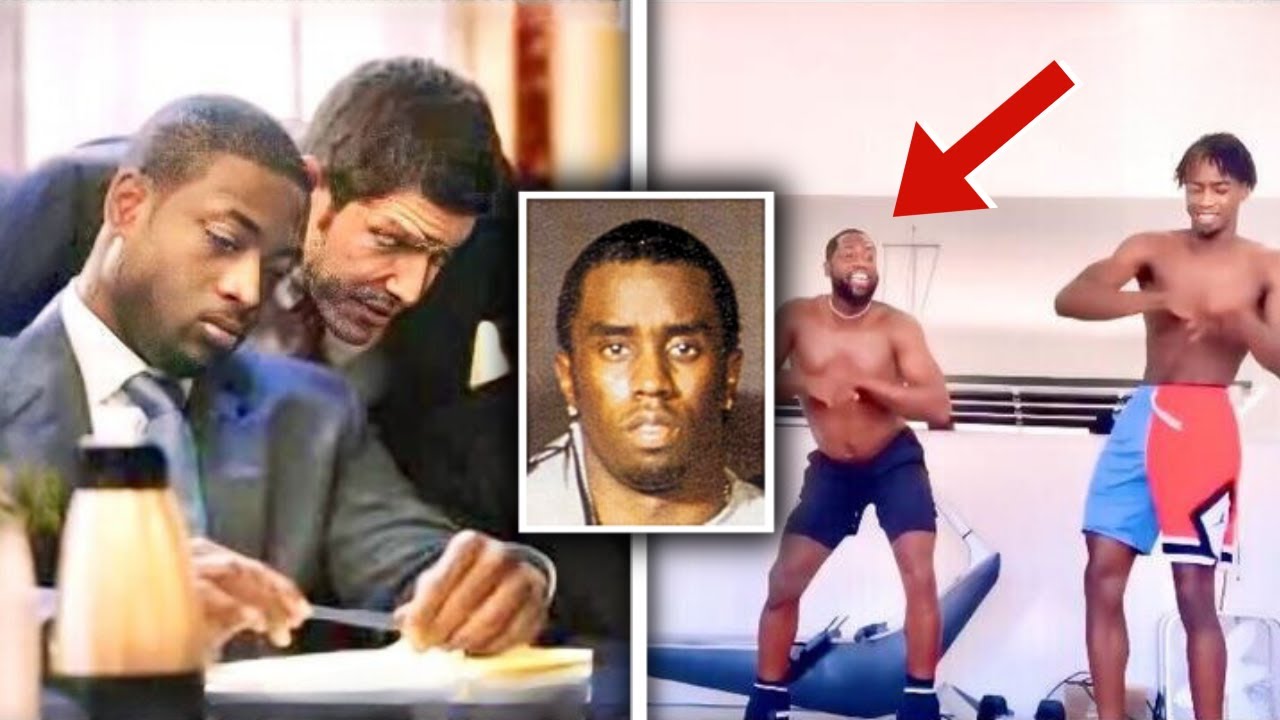 Dwayne Wade PANICS & Run As FEDS Link Him To Diddy's FO Parties - YouTube