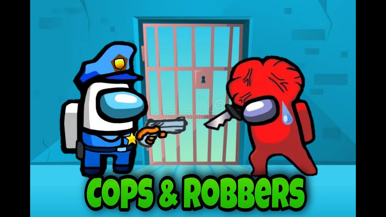 COPS vs ROBBERS *minigame* (Among us) Guide #shorts - YouTube