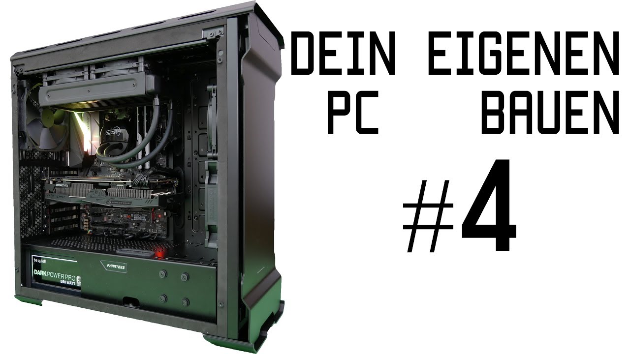 [TUT] Dein eigenen PC bauen #4 - Der Zusammenbau[4K | DE] - YouTube
