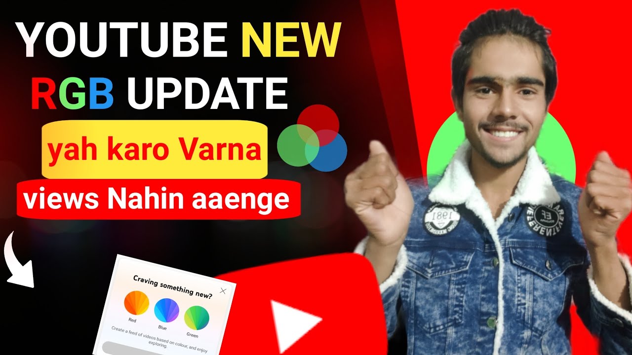 YouTube NEW Color RGB Update2024 | YouTube New Update 2024 - YouTube