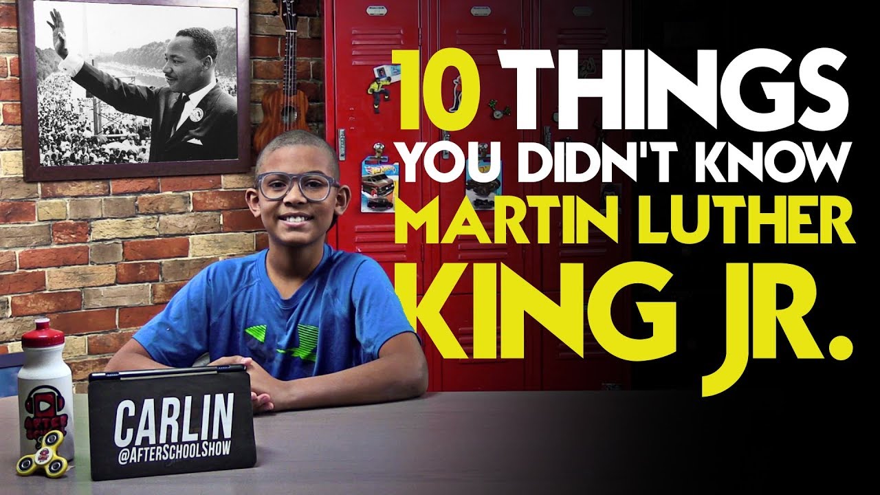 10 Things You Didn't Know about Martin Luther King Jr. MLK - YouTube