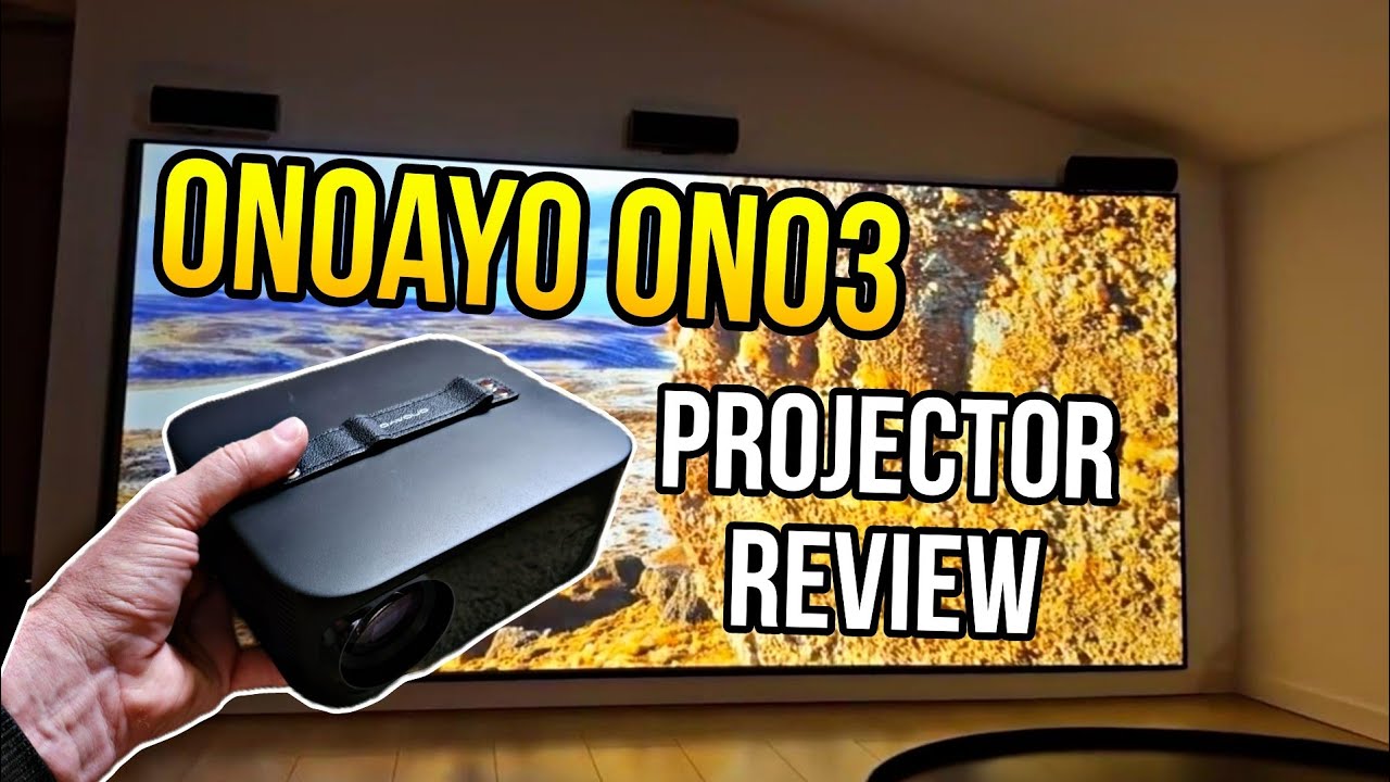 ONO3 Pro 4K Outdoor-Projector Review - YouTube