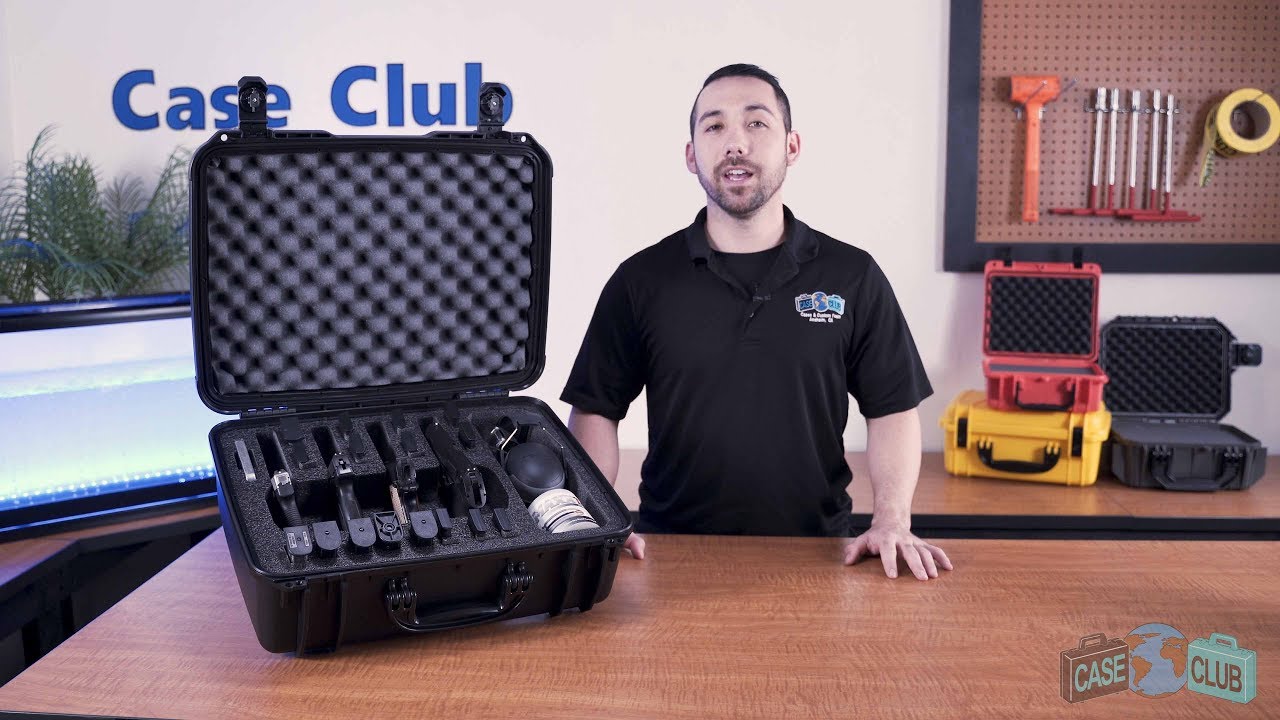 Case Club 4 Pistol & Accessory Case - Overview - YouTube