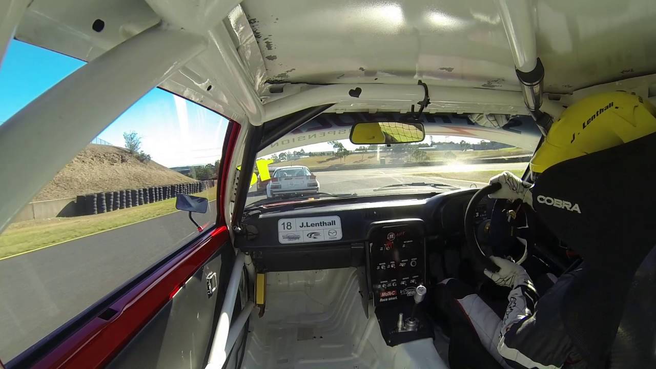 2016 IPRA NSW, SMSP, Round 3, Race 2 - Joseph Lenthall - Mazda RX7 ...