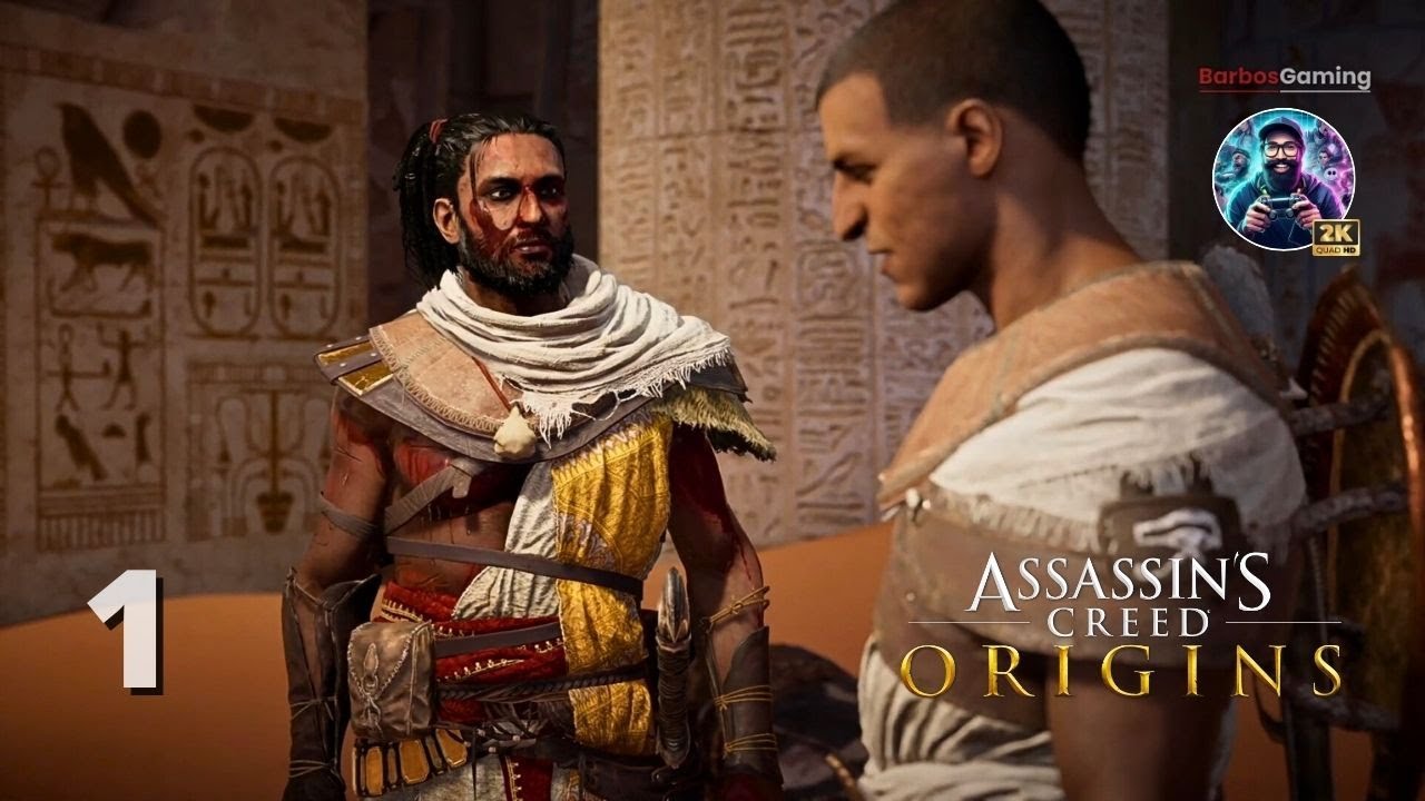 Assassin's Creed Origins Gameplay PC Part 1 - How It All Begins - YouTube