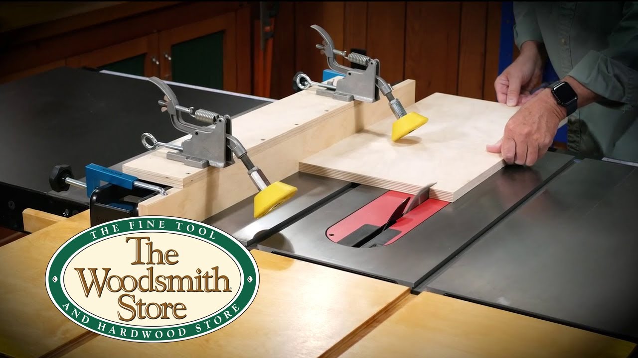 Work Safer at the Table Saw! - YouTube